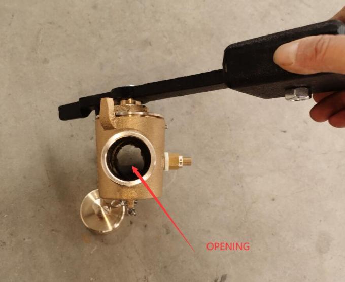 Dn6 Spring Loaded Self Closing Vent Valve For Sounding Self Closing ...