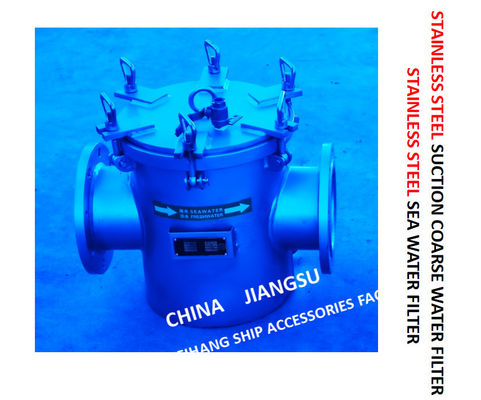 Marine Stainless Steel Coarse Water Filter Stainless Steel Sea Water ...