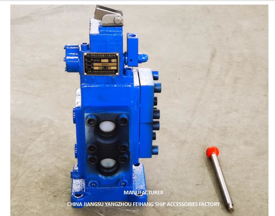 Manual Proportional Flow Control Block For Ships 35sfre-My32-H3 Winch ...