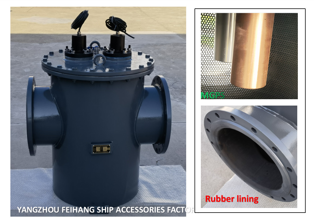 Mgps Marine Carbon Steel Galvanized Main Seawater Filter For ...