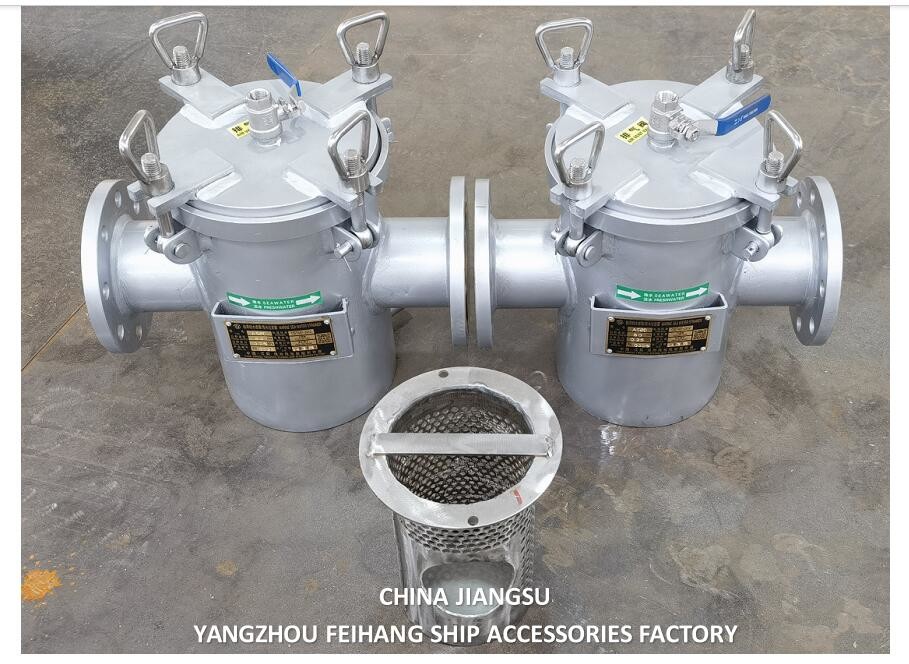 AS80 CB/T497 Stainless Steel Seawater Filter - Marine Single Seawater ...