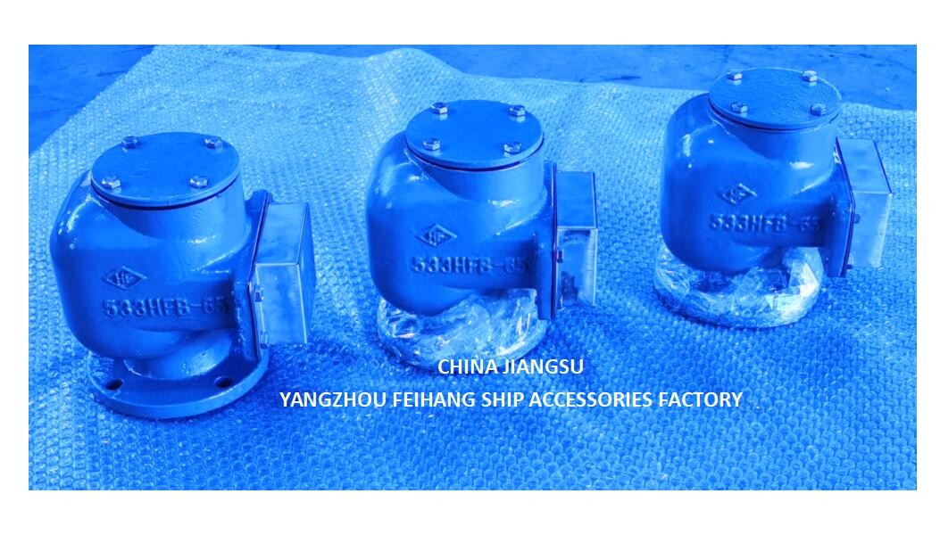 NO.533HFB-50A AIR VENT HEAD FOR SOUNDER ROOM-533HFB-65A AIR PIPE HEAD ...