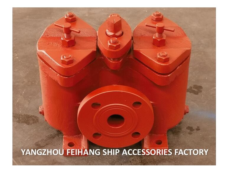 Marine Double Oil Filter And Duplex Low Pressure Oil Filter AS25-0.40/0 ...