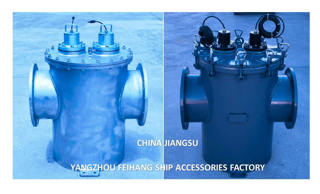 Marine Seawater Filter AS350 CB/T497-2012 With MGPS-Marine Growth ...