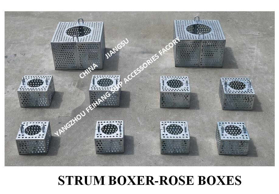Bilge Line Filter Boxer Fh-150a JIS F7206 Galvanized Steel Mesh-10mm