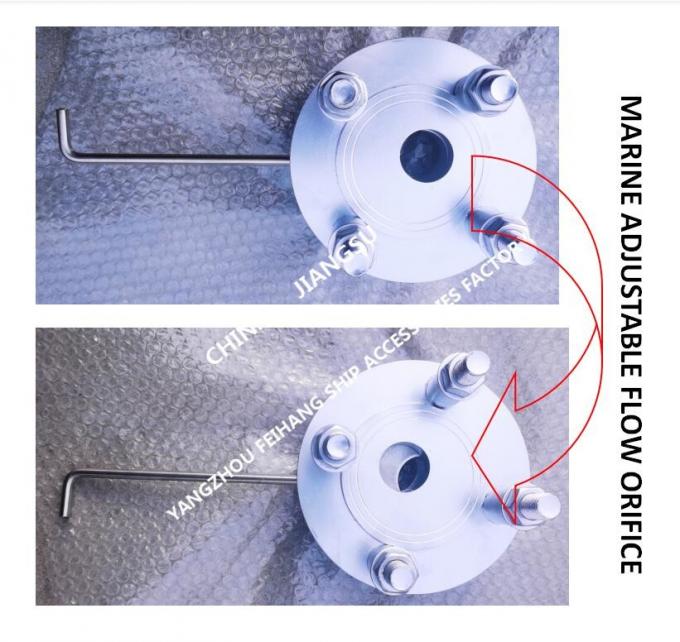 Working Principle Of FH-50a Marine Adjustable Flow Orifice Plate ...